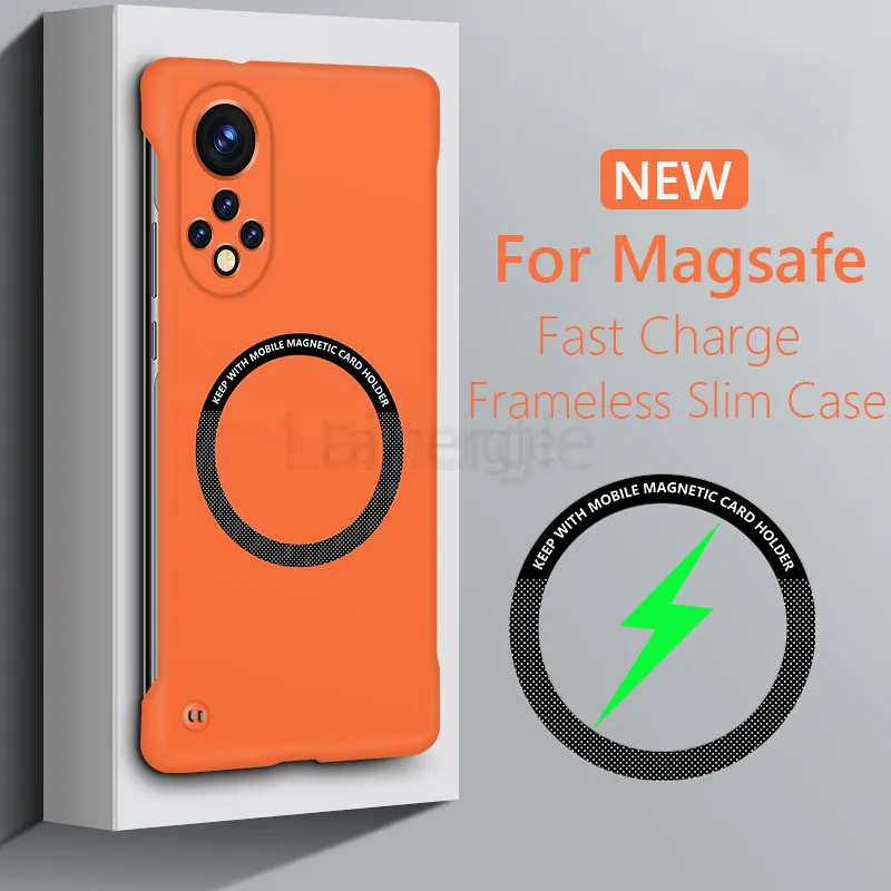 Frameless-Magnetic-For-Magsafe-Slim-Case-For-Honor-50-Honor50-Pro-SE ...