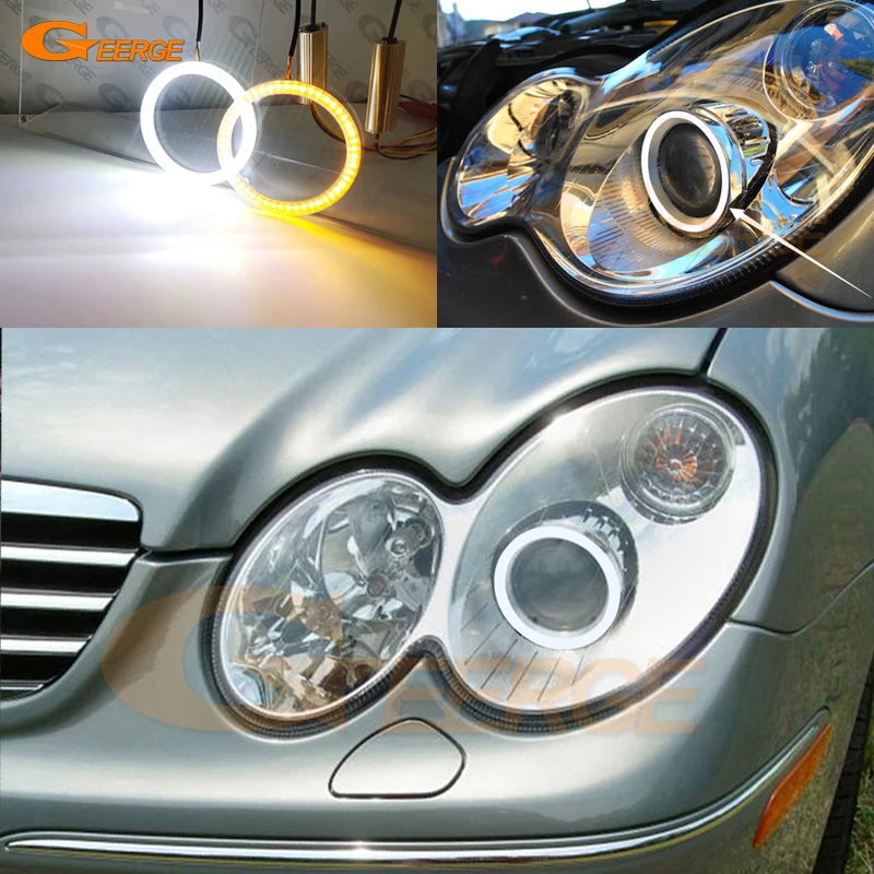 Mercedes W203 Led Headlight Assembly | Headlights Mercedes W203 Class C ...