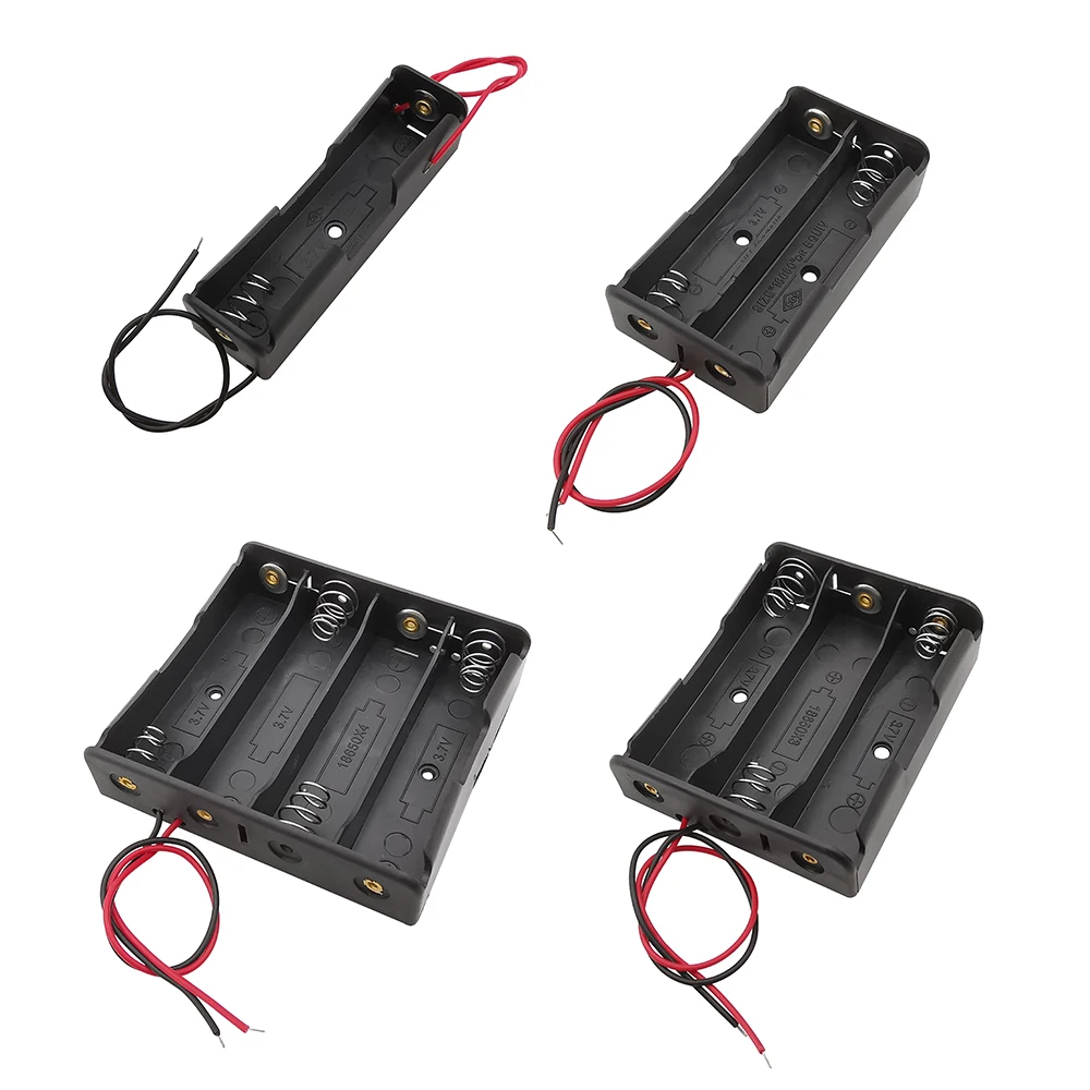 1-5Pcs-Plastic-18650-Battery-Storage-Box-Case-1X-2X-3X-4X-18650-Power ...