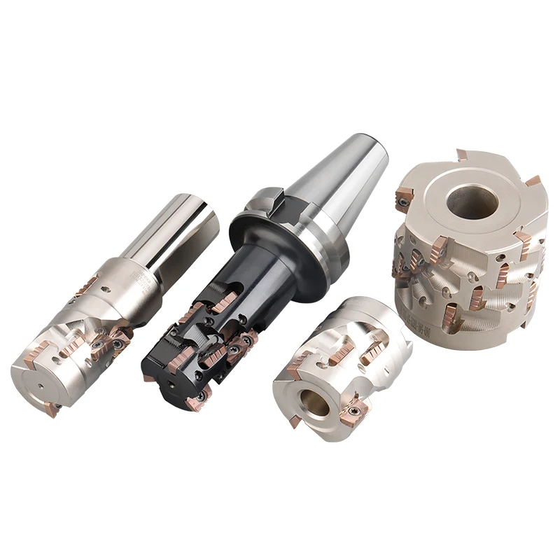 CNC Corn Milling Cutter Bar BAP300R BAP400R Spiral End Face Right Angle ...