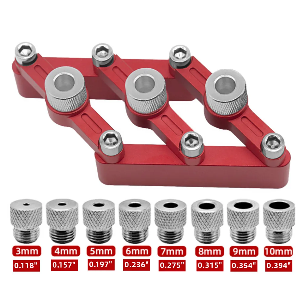 Self Centering Dowelling Jig Woodworking Joinery Hole Drill Guide,Wood ...