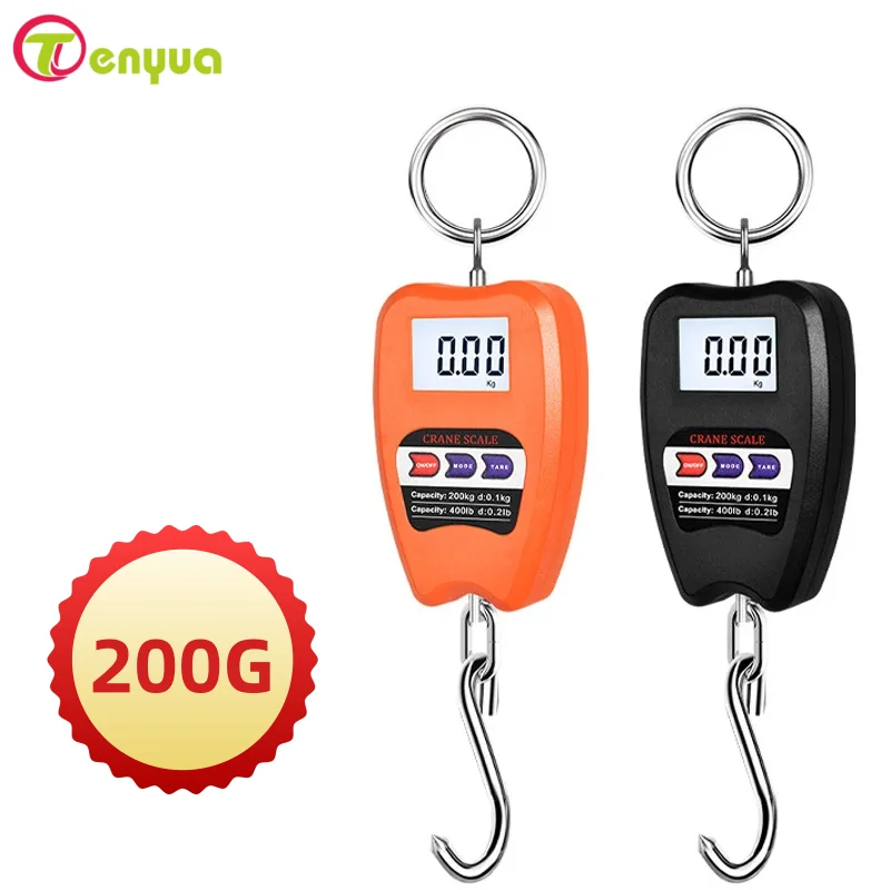 200kg Digital Hanging Scale Crane Scale Industrial Heavy Duty Hanging ...