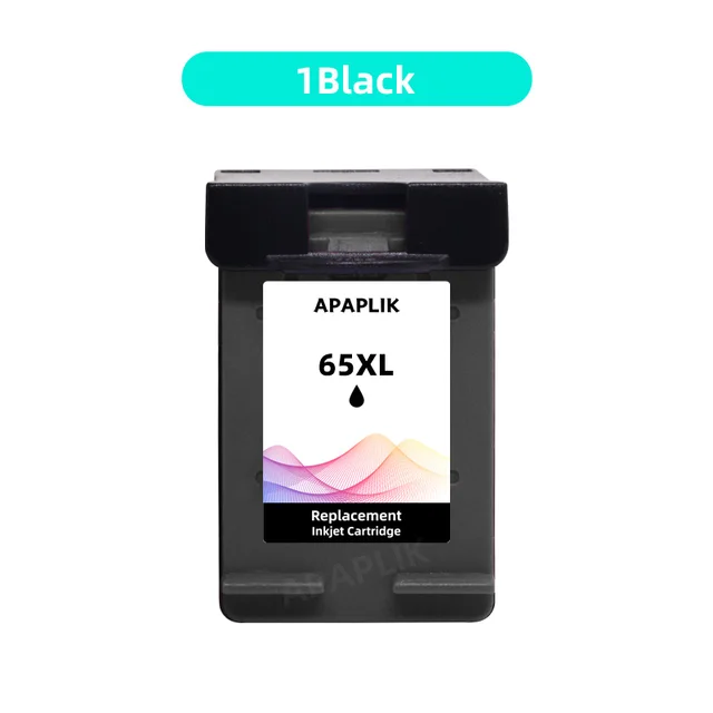 APAPLIK New Version Ink Cartridge For HP 65 XL Cartridge For HP Deskjet ...