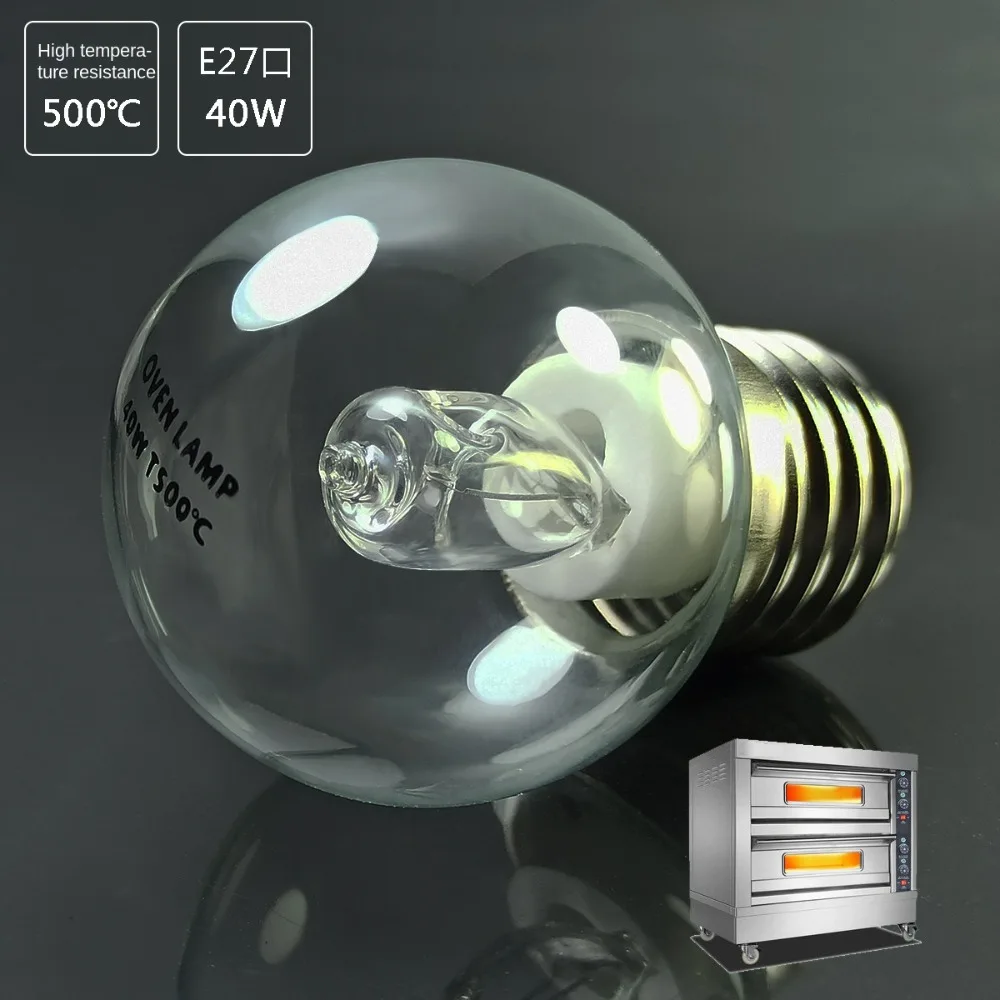 E27 40W Filament bulb High temperature Oven Lamp Heat Resistant light ...