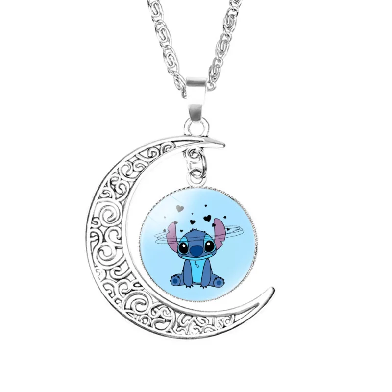 Collar Kawaii de Stitch de Disney, accesorios de collar de Lilo y ...