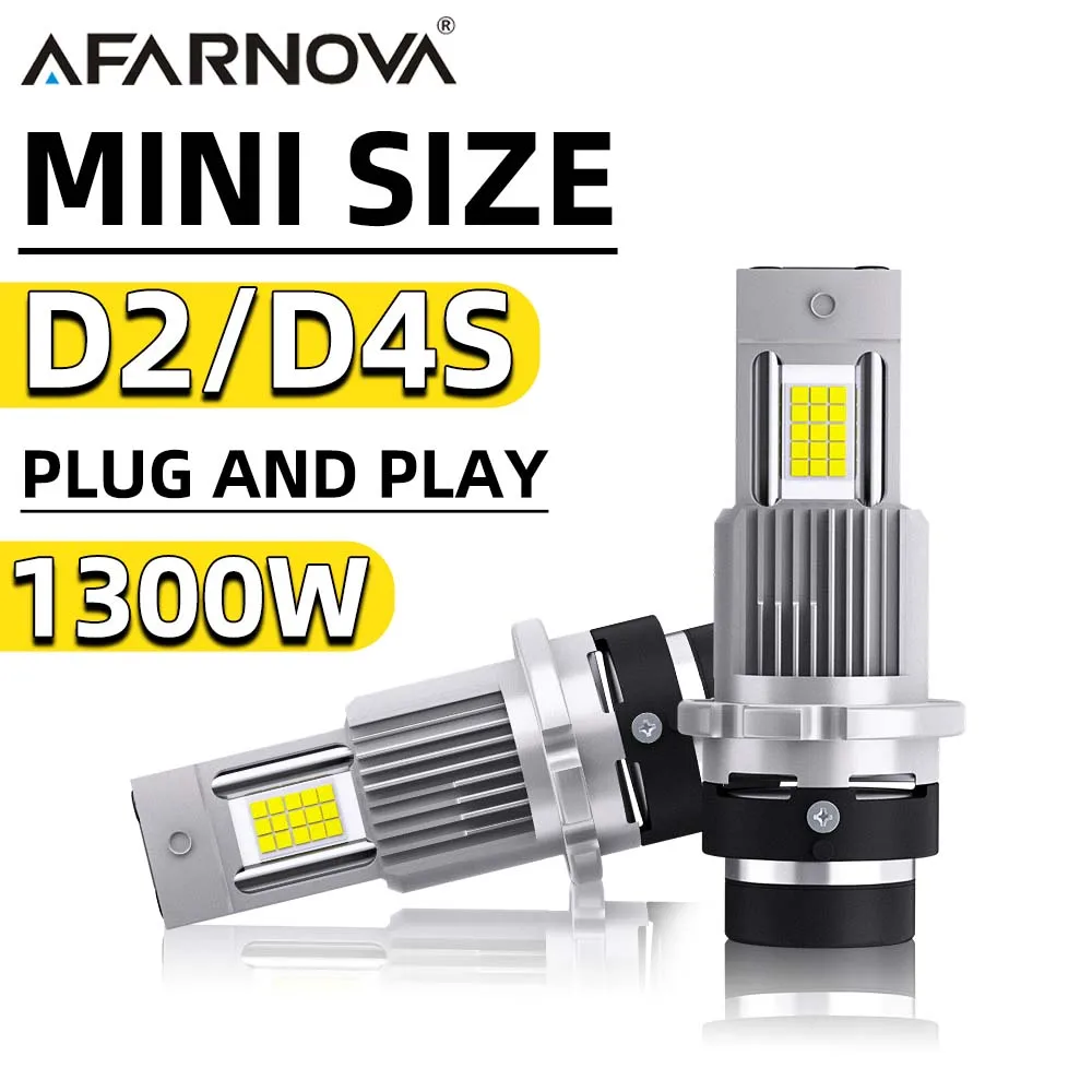 1300W-D4S-D4R-D2R-D2S-LED-Headlight-Bulbs-6000K-White-Conversion-Kit ...