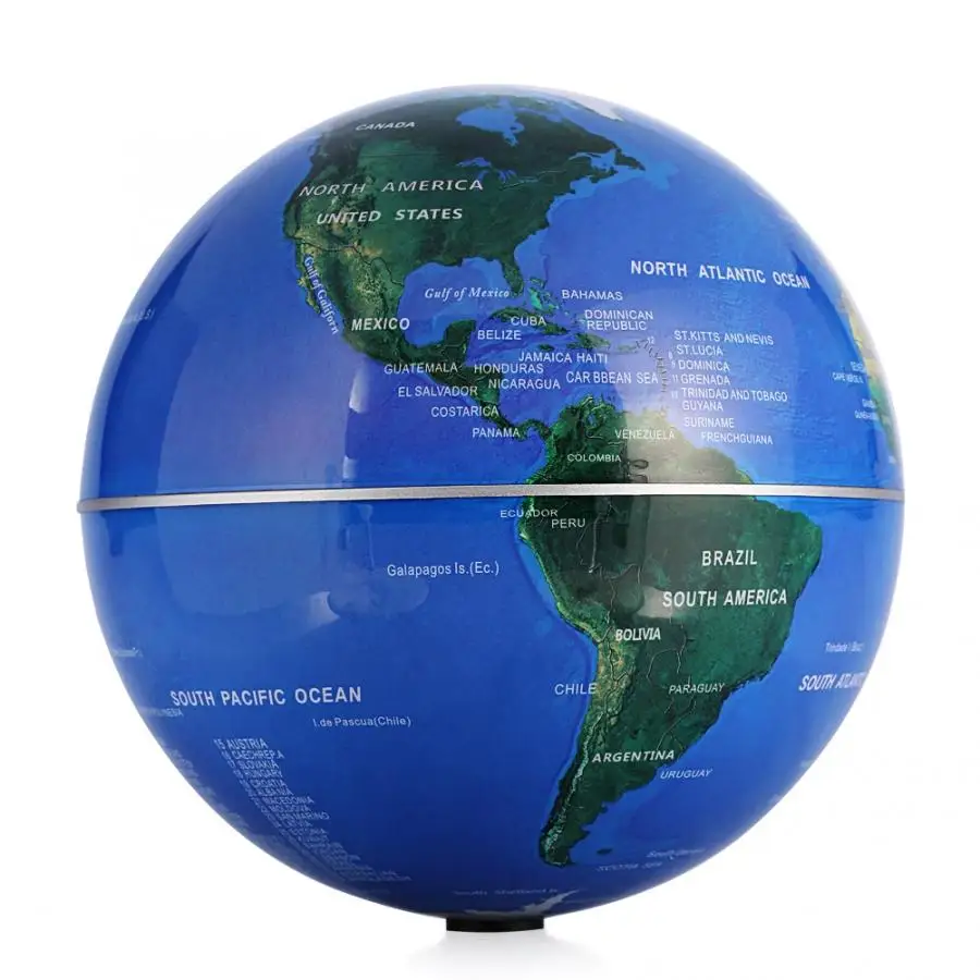 6" Self Rotate Globe, Auto Spinning Globe Rotating World Earth Map ...