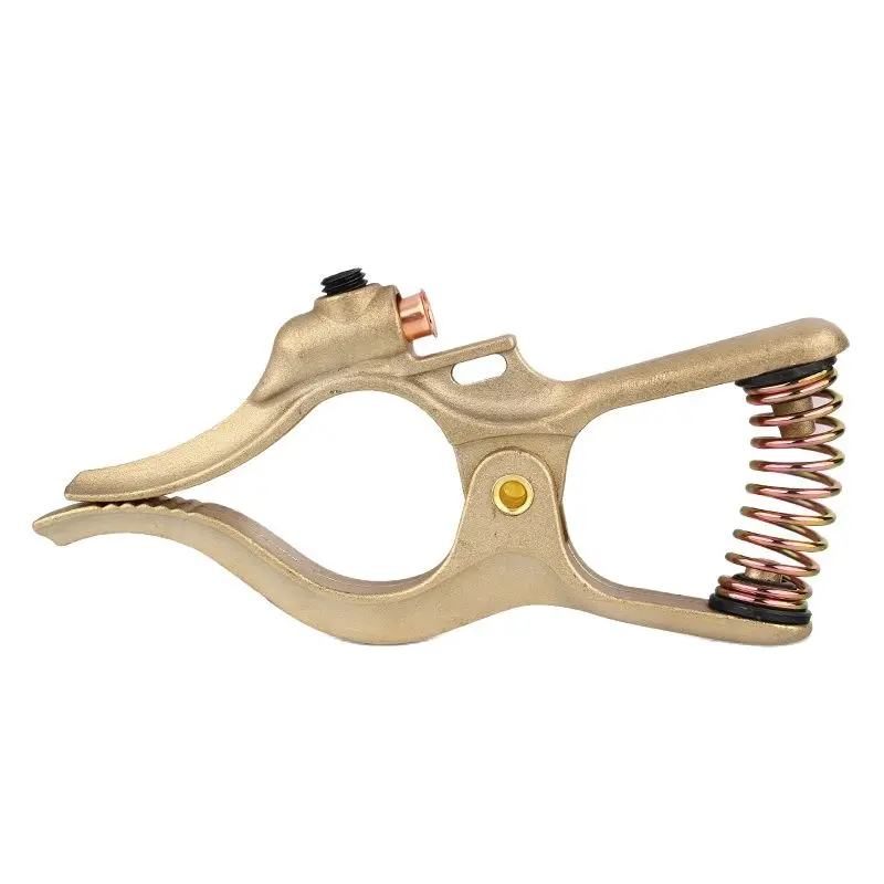 Heavy-Duty-500-Amp-T-Style-Ground-Clamp-Full-Copper-Welding-Ground ...