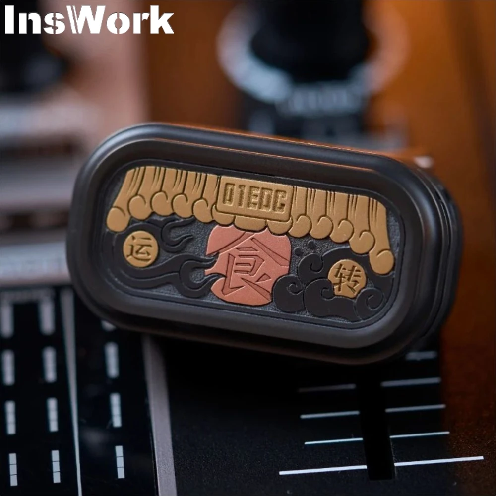 01EDC-ONE-Bean-Zirconium-Carvings-Shells-Slider-Core-Magnetic-Metal ...