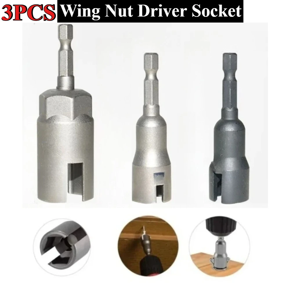 80mm 65mm Natural Slotted Butterfly Hole Socket Wrench Hexagonal Handle ...