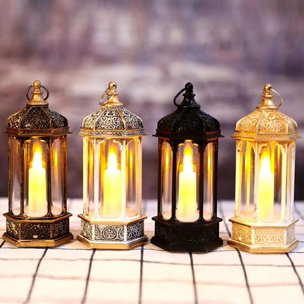 Linterna-de-viento-LED-de-seis-esquinas-hermosa-iluminaci-n-Vintage ...