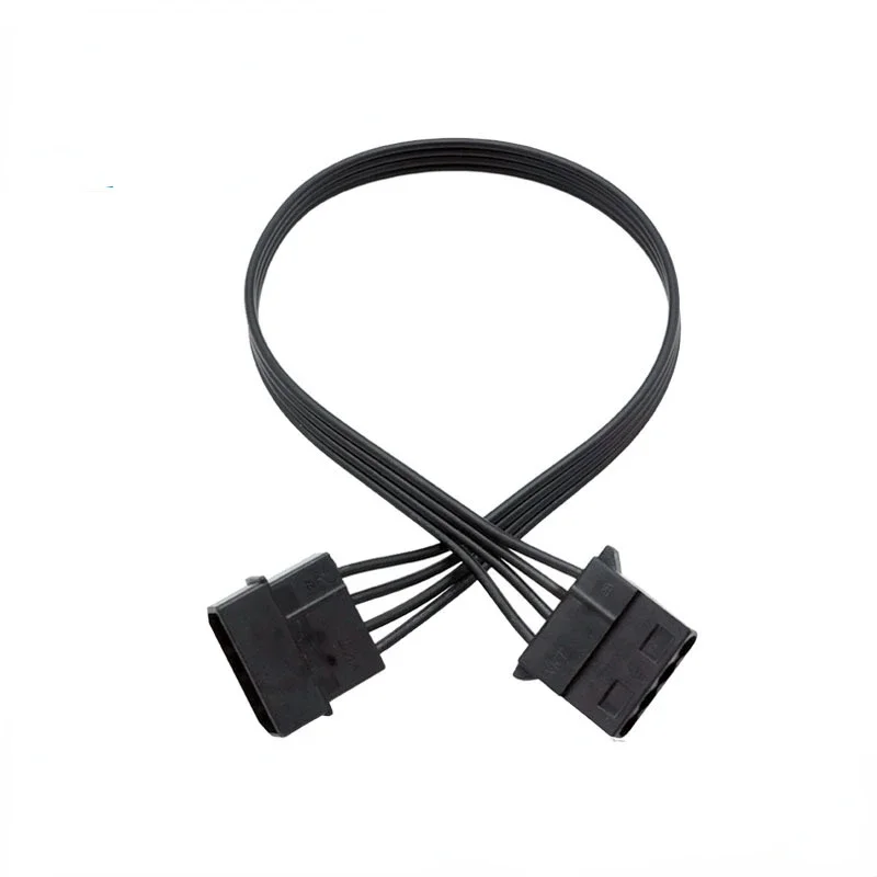 1x-Computer-Cables-Large-4-Pin-Male-To-Female-4P-IDE-Power-Extension ...