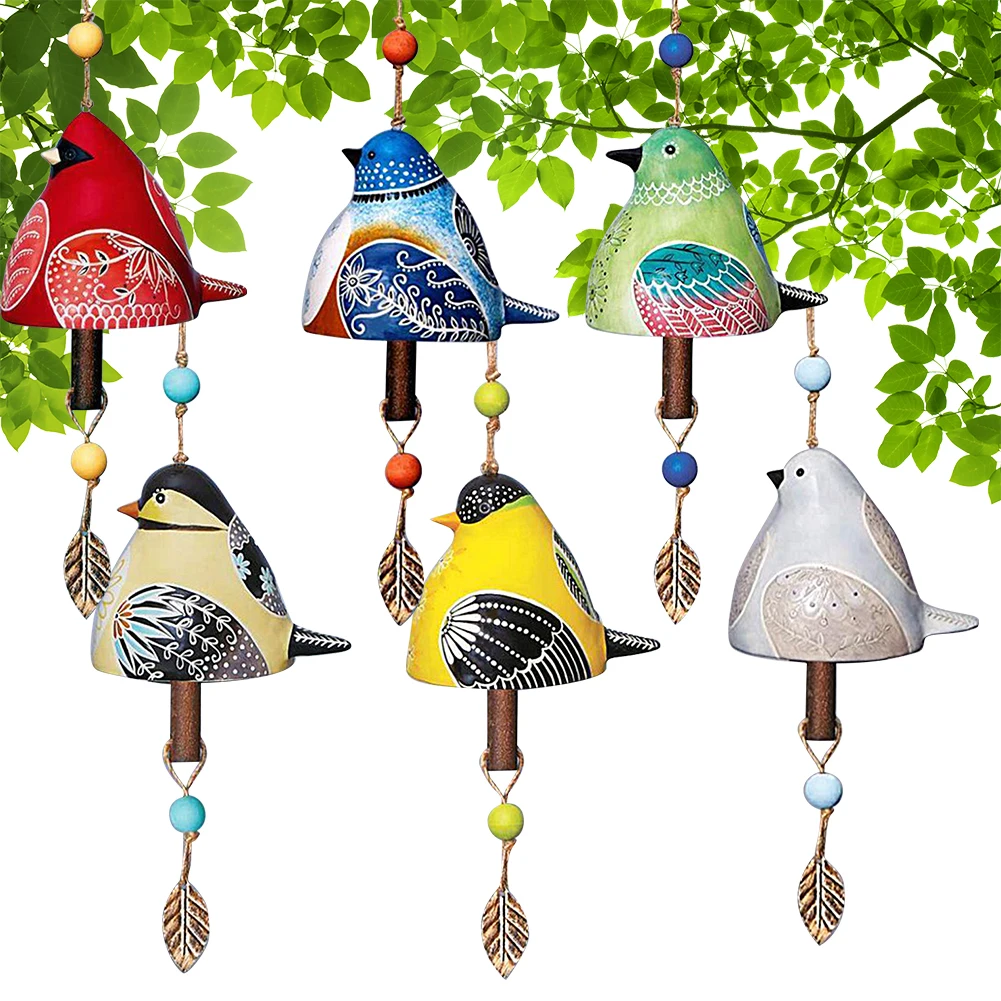 Cute-Bird-Song-Bell-Resin-Wind-Bell-Hanging-Ornaments-Bird-Bell-Chimes ...