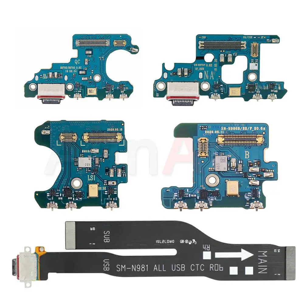 Original Microphone Board Dock Charging Port Flex Cable For Samsung ...