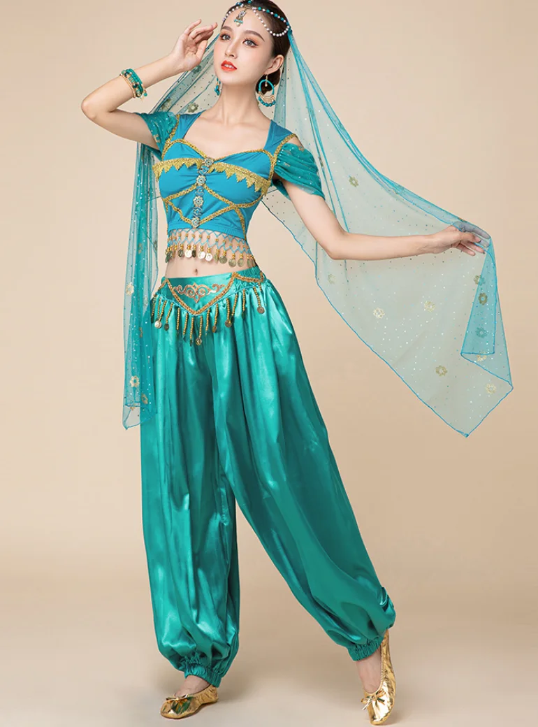Arabian-Princess-Costumes-belly-dance-dress-Indian-Dance-Embroider ...