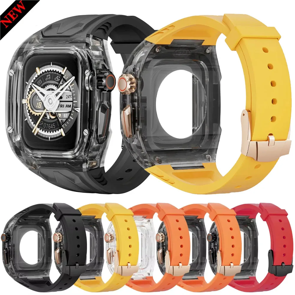 Transparent Modification Kit for Apple Watch Ultra 49mm Series 10 46mm ...