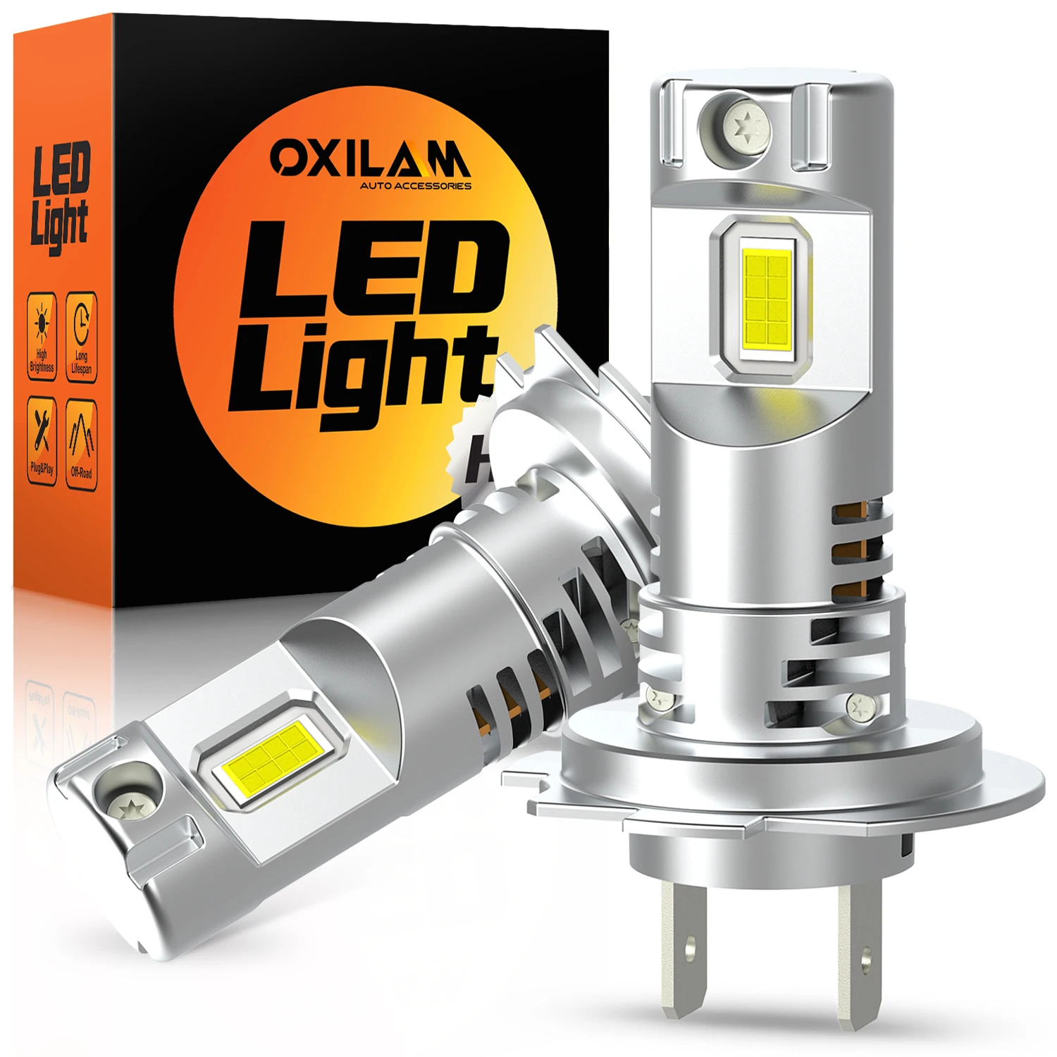 OXILAM-2Pcs-20000LM-H7-LED-Headlight-60W-5530-CSP-LED-H7-6500K-Super ...