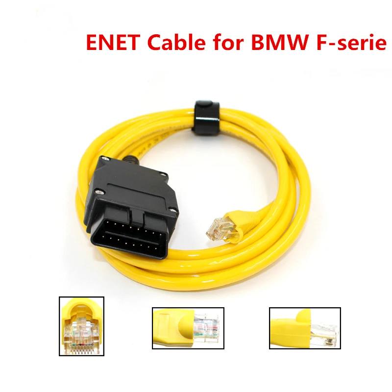 Trabalho do cabo ENET para BMW F series ICOM OBD2 Codificação ...