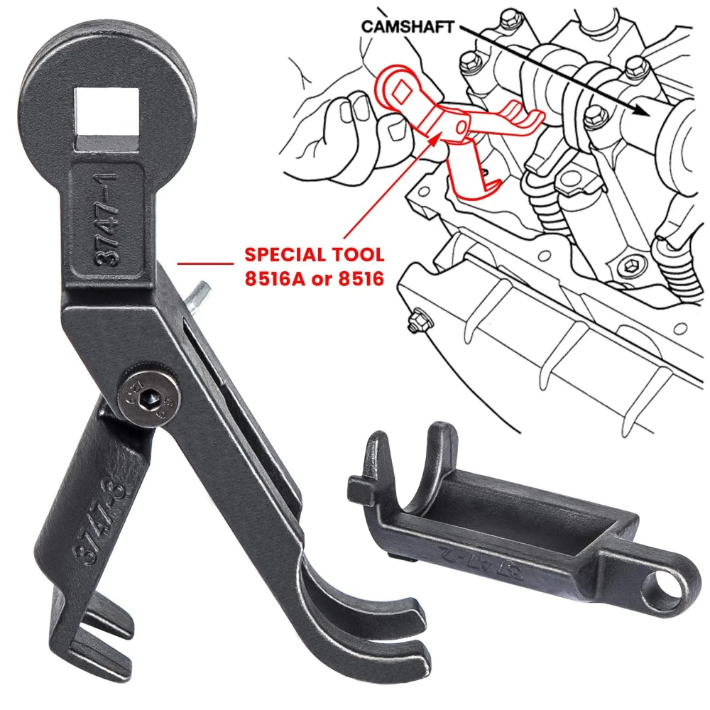 Rocker Arm Remover Installer & Valve Spring Compressor Tool for ...