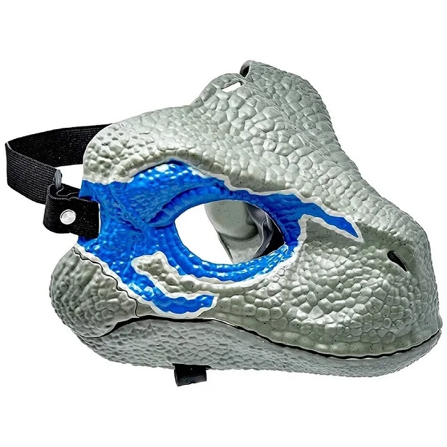 Dragon Dinosaur Jaw Mask Open Mouth Latex Horror Dinosaur Headgear Dino ...