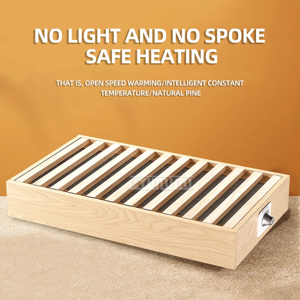 Household-Portable-Heater-Multifunctional-Wooden-Foot-Warmer-Space ...