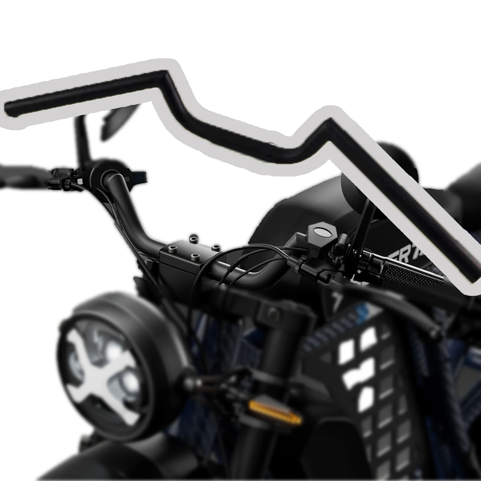 7-8-Handlebar-Cafe-Racer-Ace-Clubman-Style-Handlebars-22MM-Universal ...