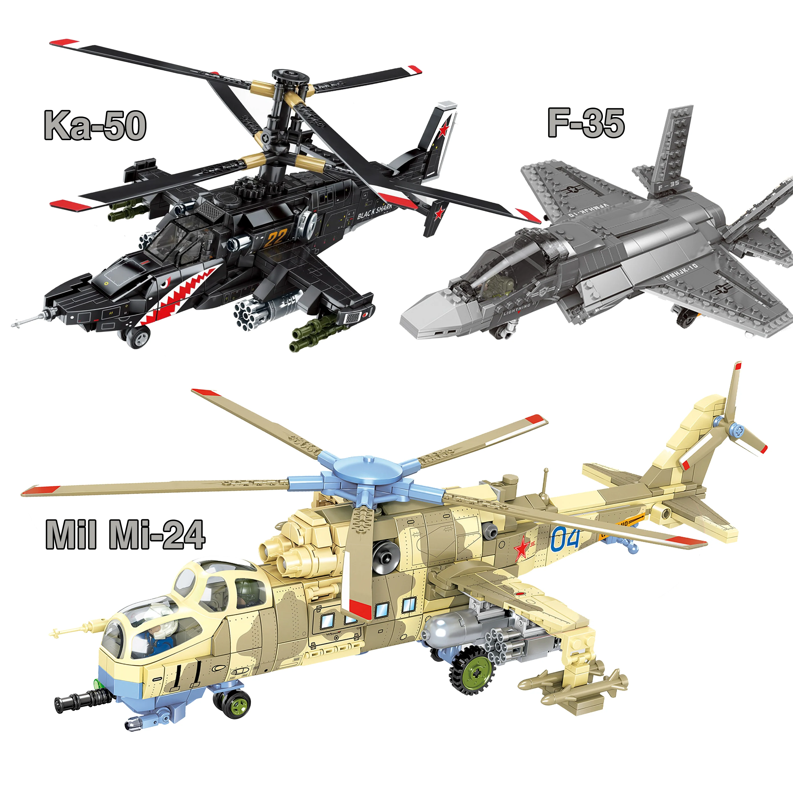 Ka-50-Mi-24-Helicopter-Russia-US-F35-Fighter-Attack-Military-War-MOC ...