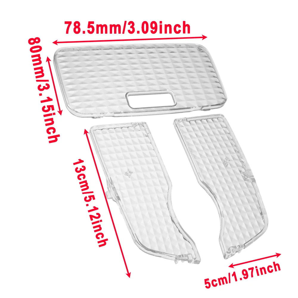 Light Prius Set Of 3 Interior Dome Light Lens Covers For Toyota Prius ...