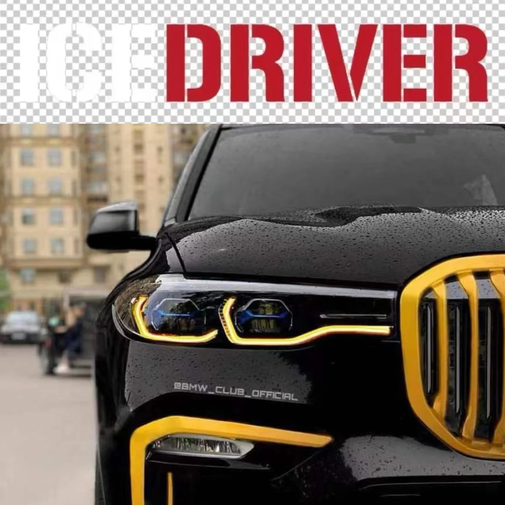 Icedriver-for-BMW-X7-CSL-Yellow-Lemon-DRL-RGBW-multicolor-LED-boards ...