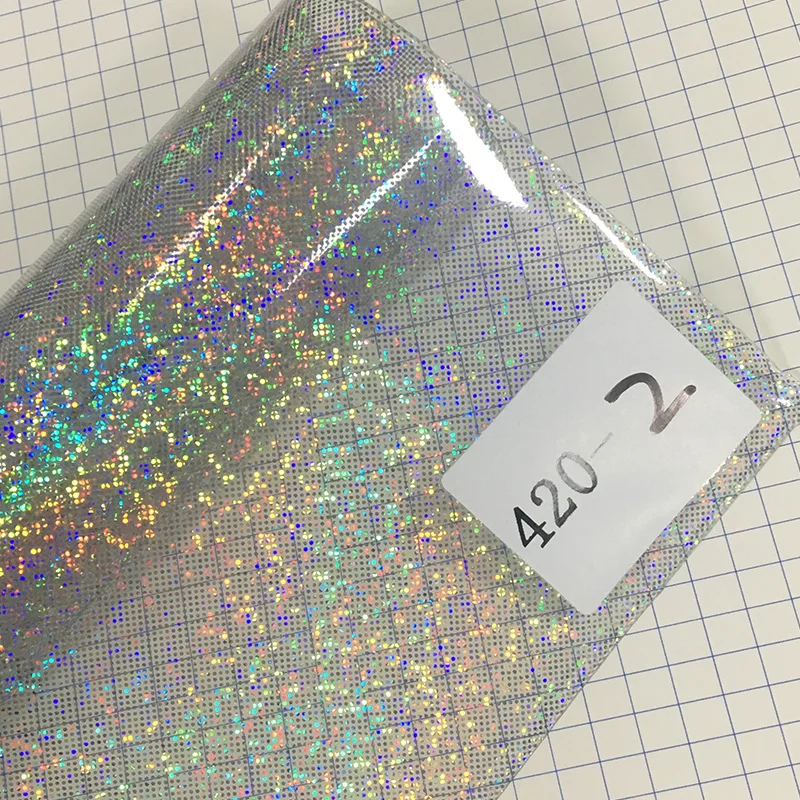 Holographic-Transparent-TPU-Reflective-Polyester-Film-Clear-Faux ...
