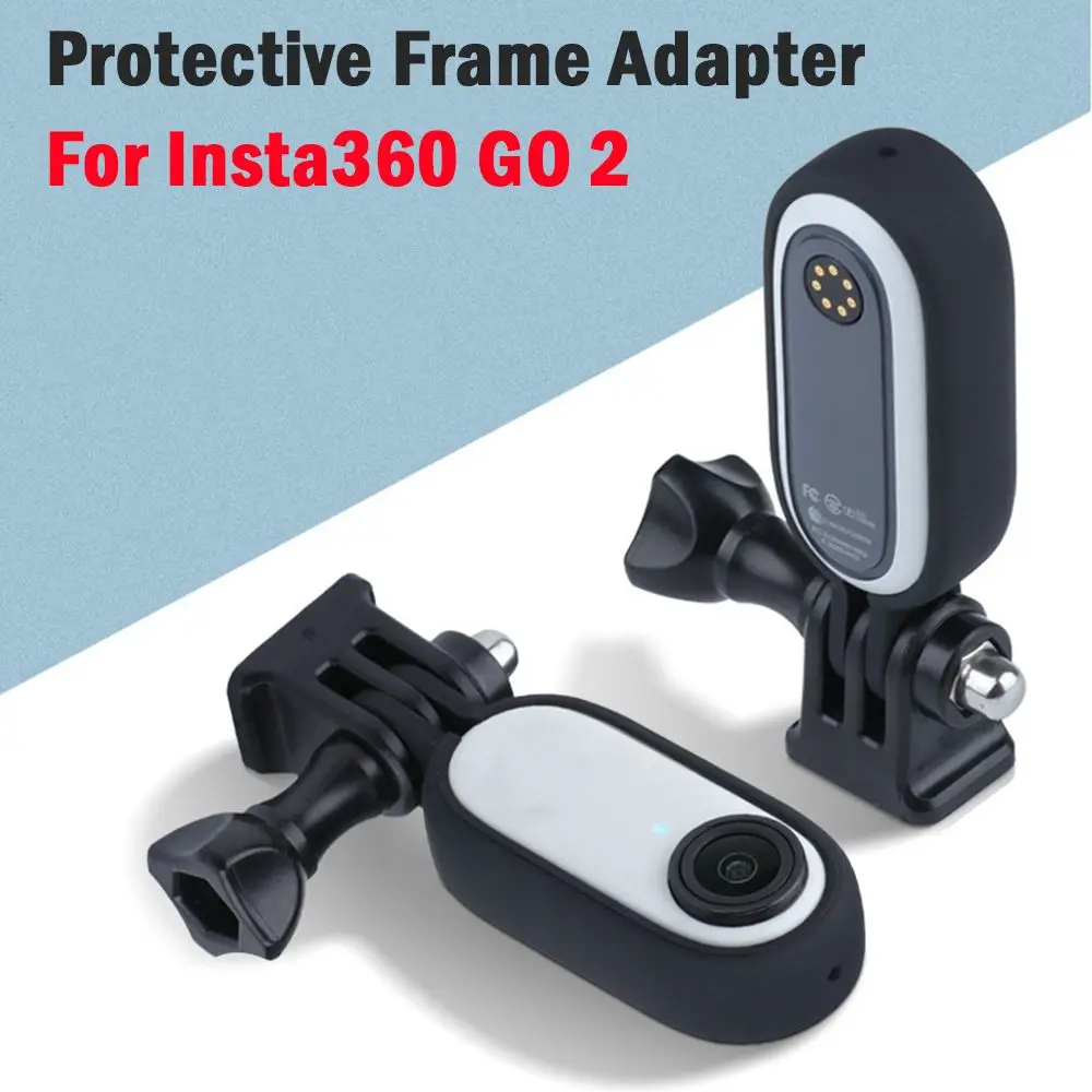 Insta360-Go-2-Frame-Case-Cover-1-4-Thread-Stabilizer-Adapter-Black ...