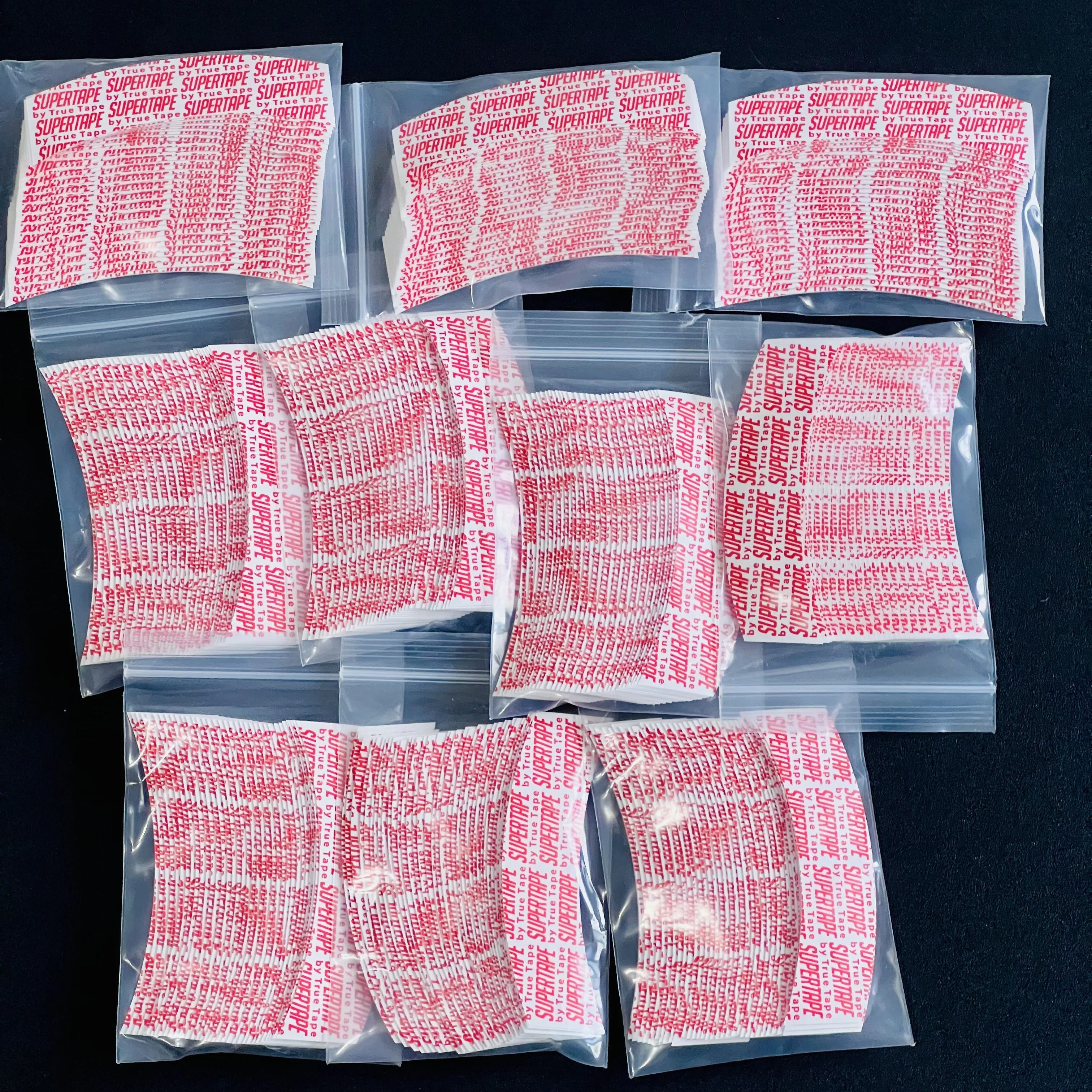 36pcs Curved walker tape Double-sided ultra hold tape hair system tape ...