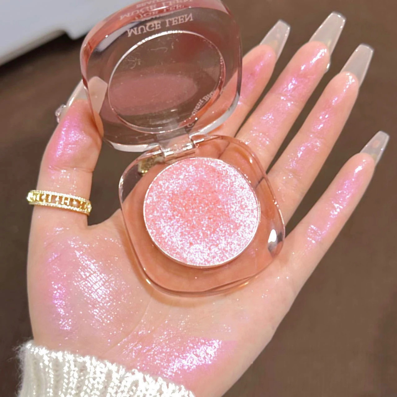 Diamond-Highlighter-Flash-Glitter-High-Gloss-Powder-Makeup-Facial ...