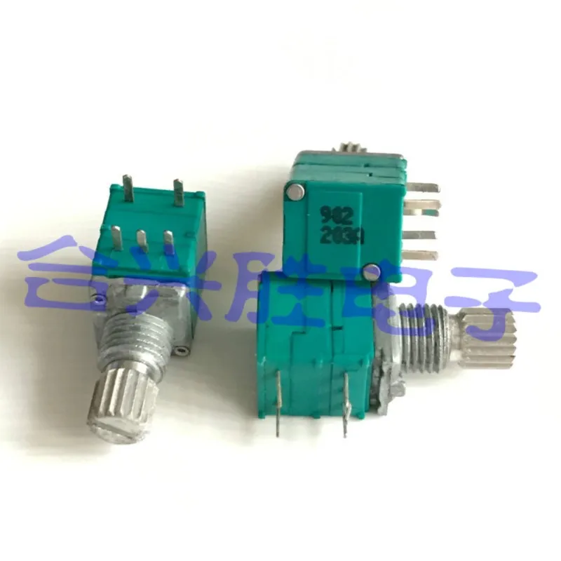 2Pcs RK097 Precision Potentiometer With Switch Single A20K A203 5Pin ...