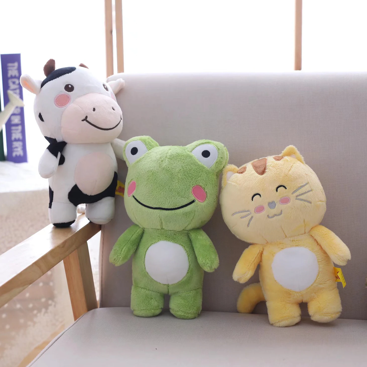 Stuffed Frogs Monkeys | Stuffed Toy Frog Pig | Cow Stuffed Animal ...