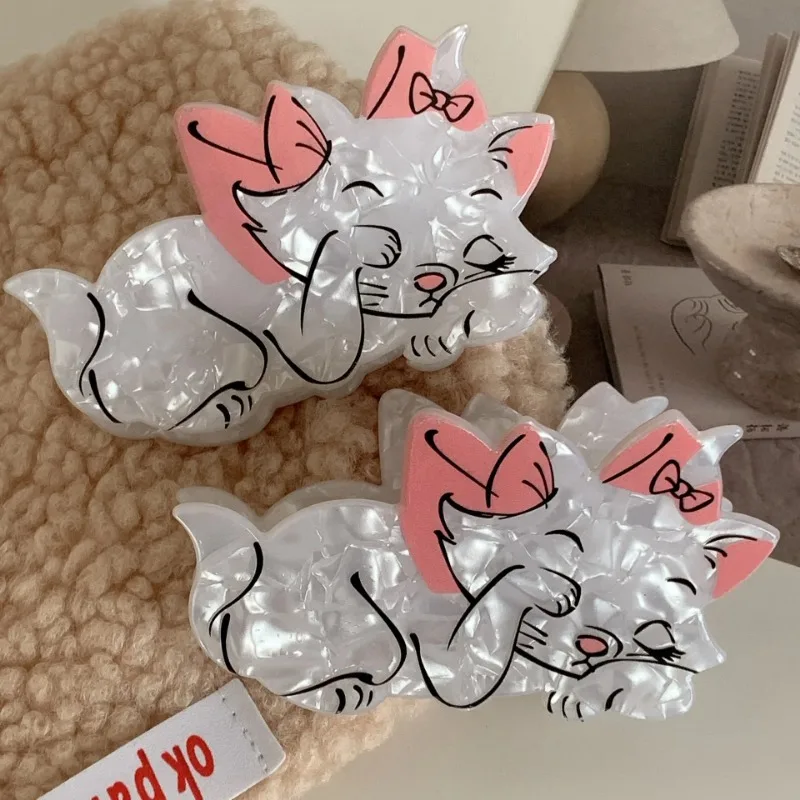 Creative-Cute-Cartoon-Cat-Hair-Clip-Animal-Acetate-Claw-Clip-Girls-Crab ...