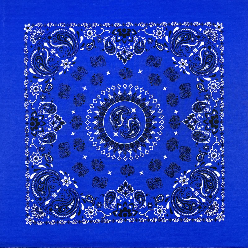 Royal Blue Bandana Wallpaper