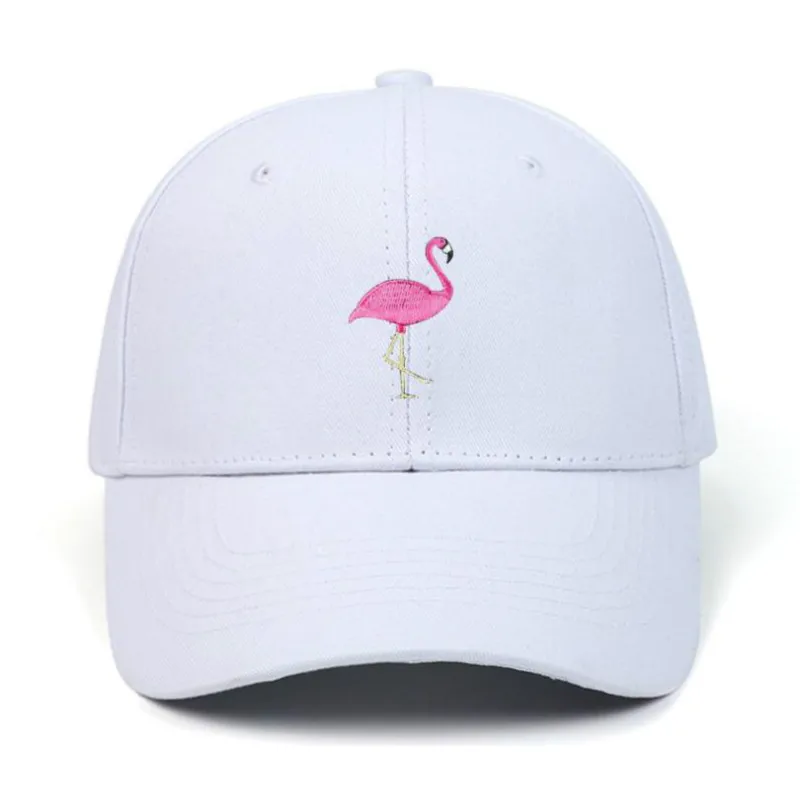 22-Flamingo baseball cap hip hop embroidery - Anayat Shop
