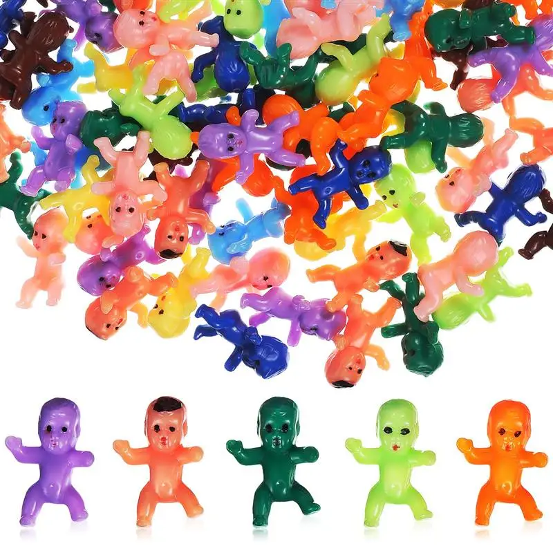 100Pcs-Little-Mini-Babies-Decor-Cake-Plastic-Dolls-Tiny-Baby-Figurines ...