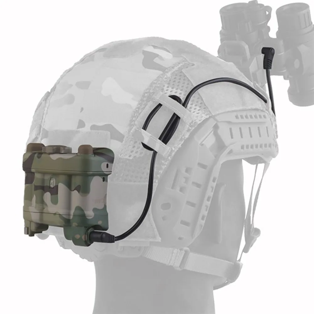 Tactical Helmet NVG AN/PVS-31 Battery Box Dummy Model No Function Case ...