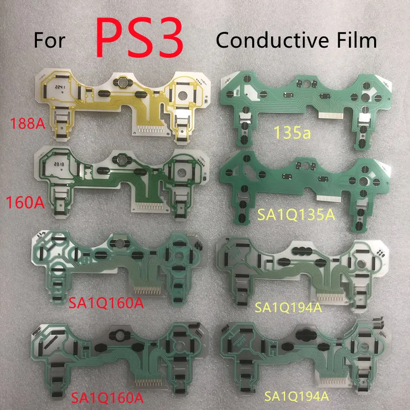 10pcs-lot-Replacement-for-Ps3-Game-Controller-Keypad-Conductive-Film ...