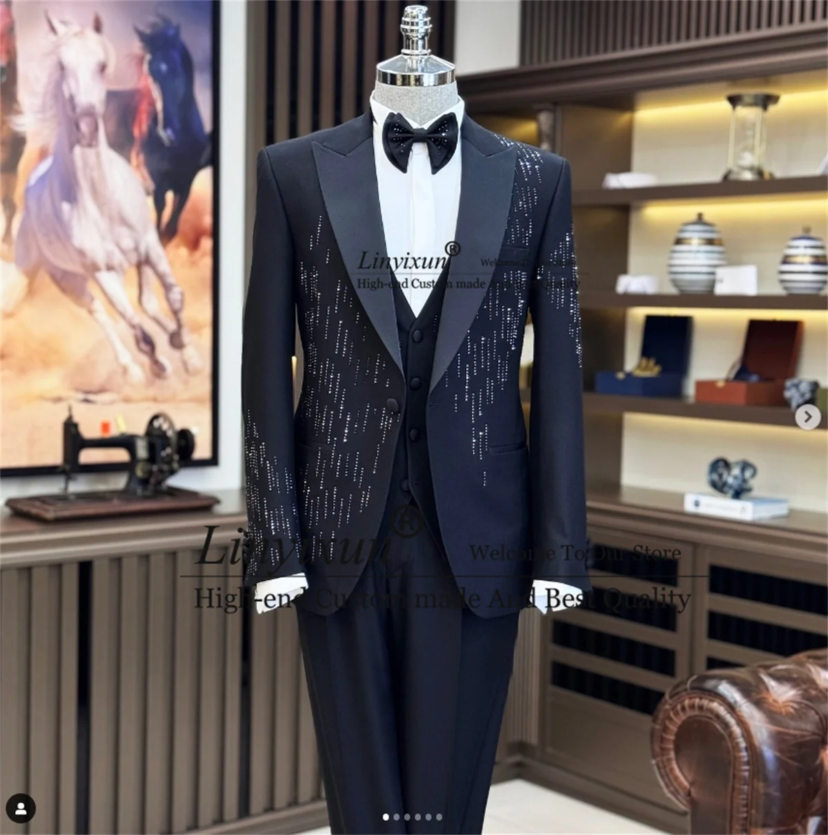 Glitter-Beaded-Diamond-Tuxedos-Men-Suits-3-Pieces-Sets-Wedding-Groom ...