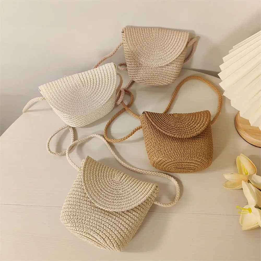 Shell-Shape-Straw-Bag-Fashion-Handmade-Rattan-Woven-Shoulder-Bags ...