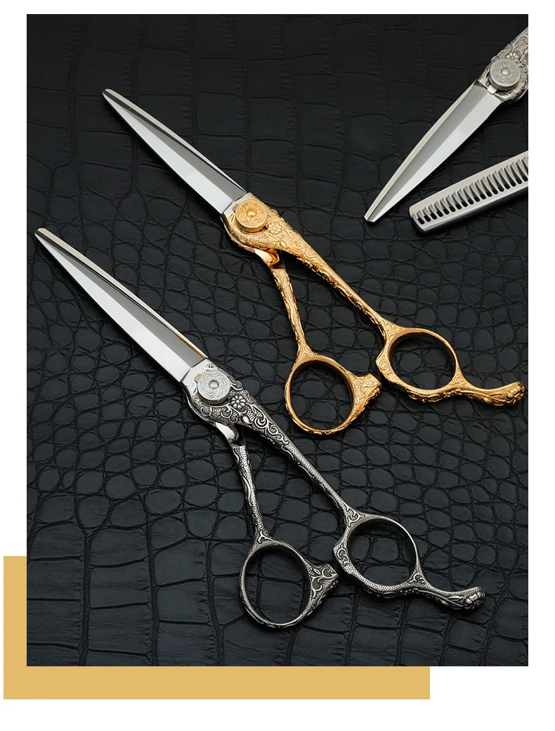 Samurai-Scissors-golde-5-8-6-3-6-8-Inch-Salon-Hair-Scissors-Hair ...