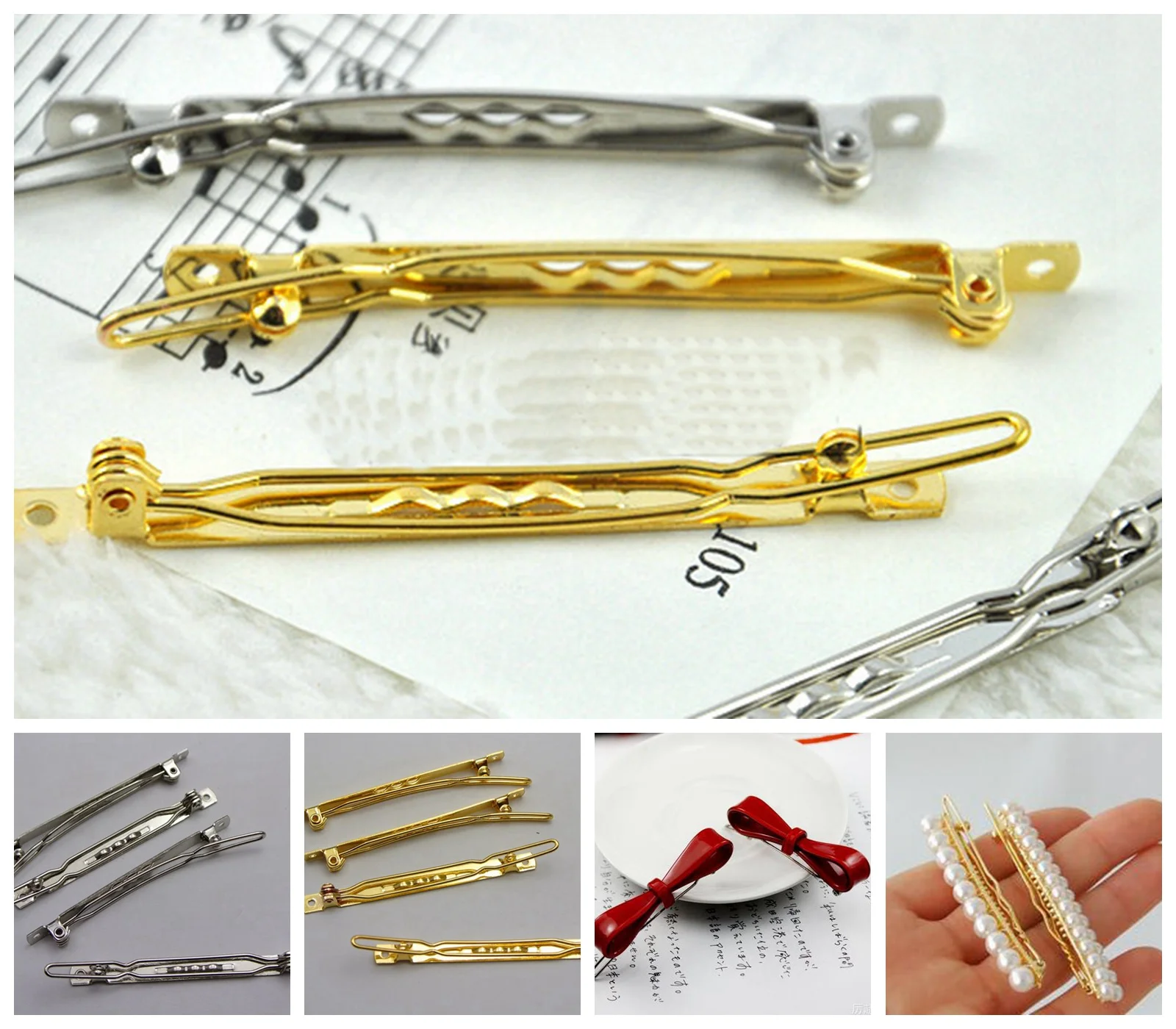 20-Barrette-Clips-Clamps-Hair-Bow-Pin-Hairpins-60mm-DIY-Craft.jpg