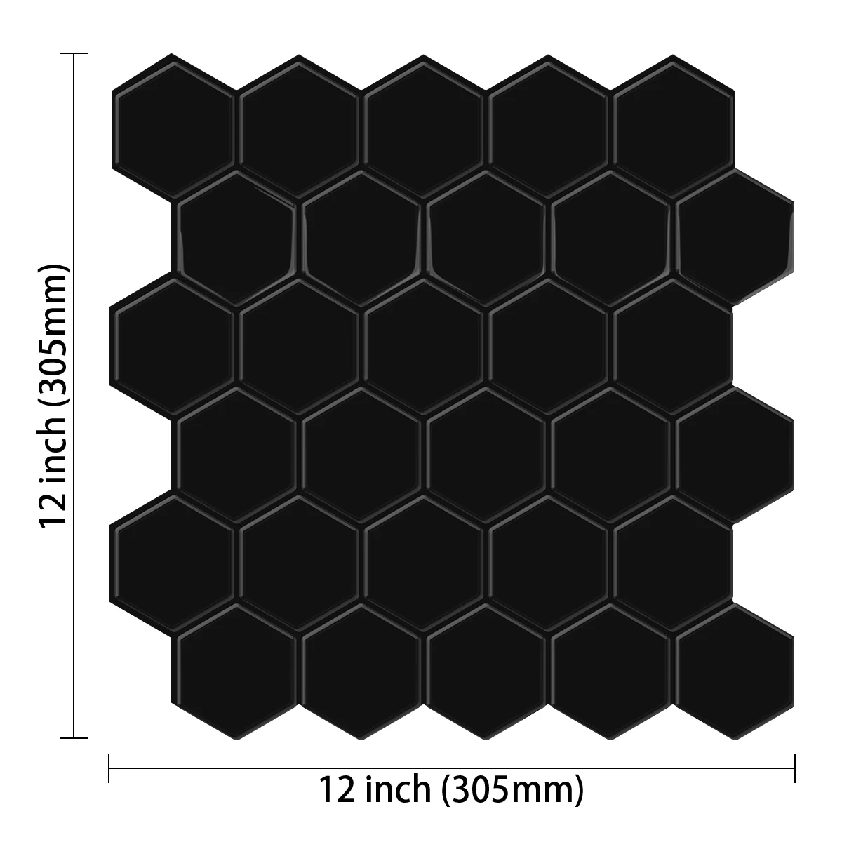 3d Shape Hexagon Floor