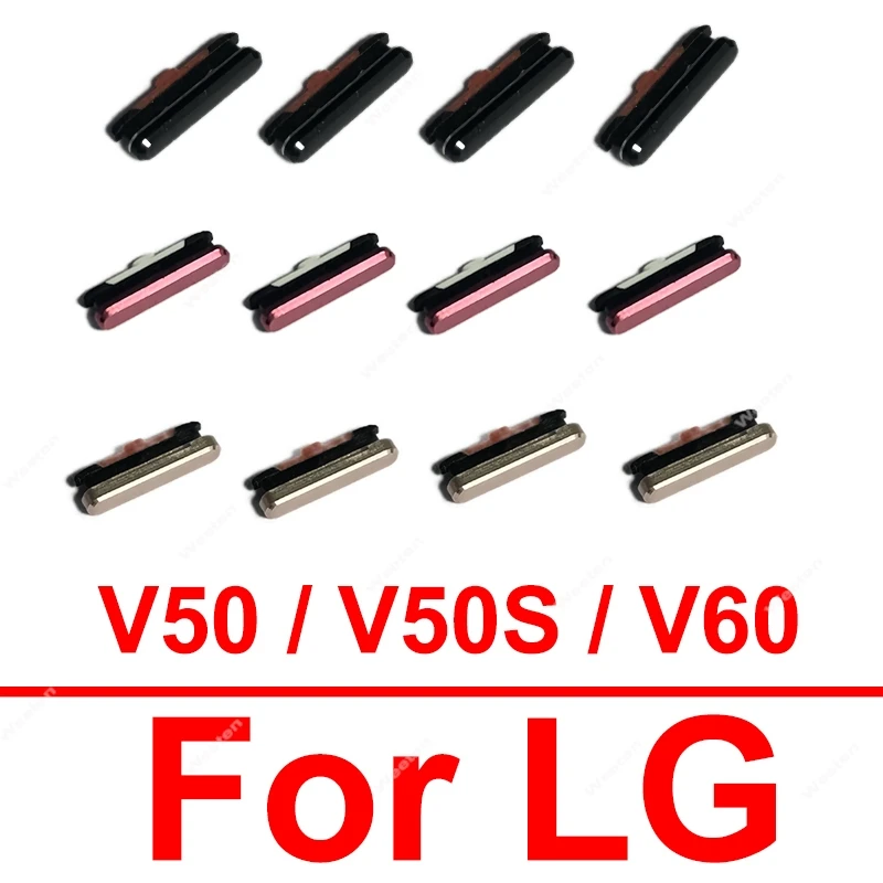 4PCS/lot For LG V50 V50S V60 Power Volume Side Buttons On Off Power ...