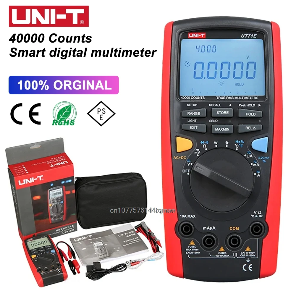 UNI-T-mult-metro-Digital-inteligente-UT71A-UT71B-UT71C-UT71D-UT71E-True ...