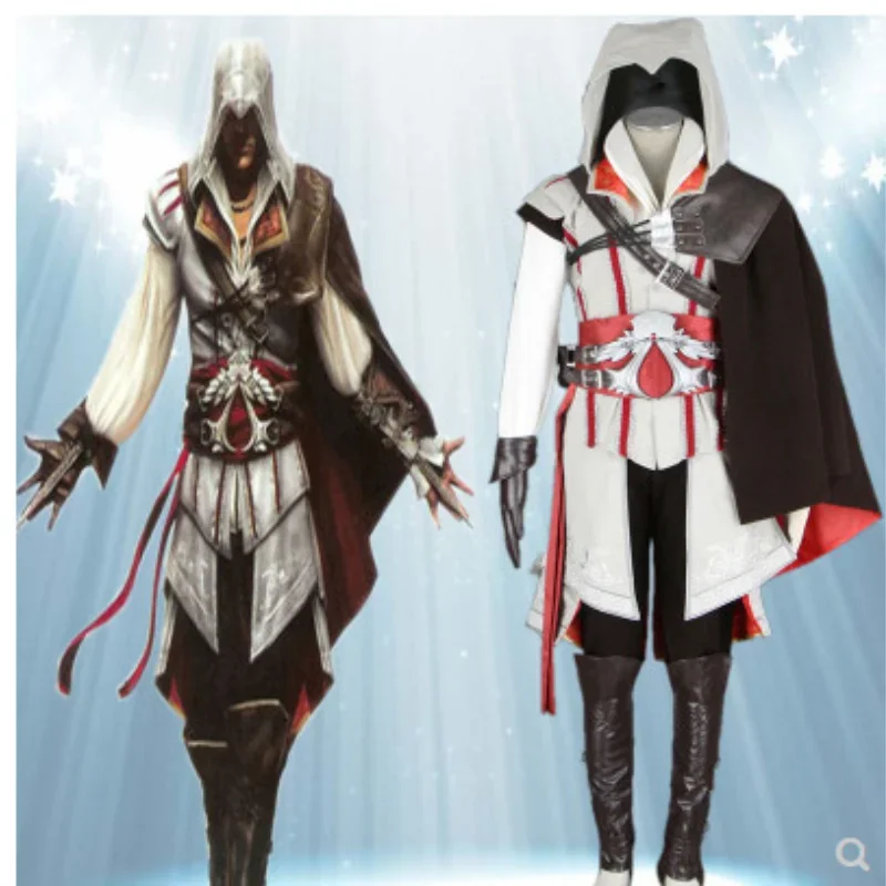 Hot-Creed-Cosplay-Costume-Ezio-Assasin-Connor-Sweater-Pants-Coat ...