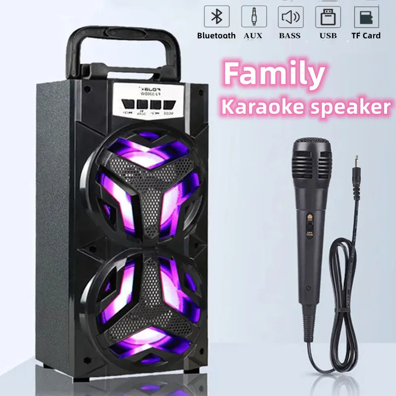 10W-Karaoke-Outdoor-Portable-Sound-Box-Speaker-Wireless-Large-Home ...
